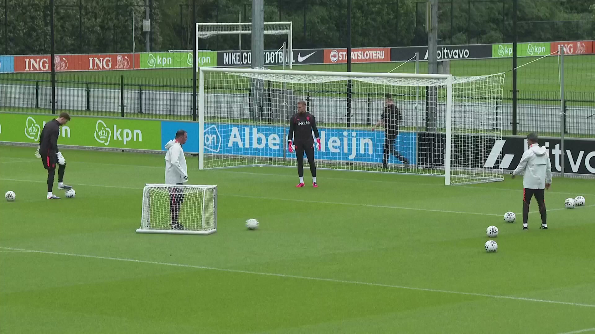 Laatste training Oranje op Nederlandse bodem