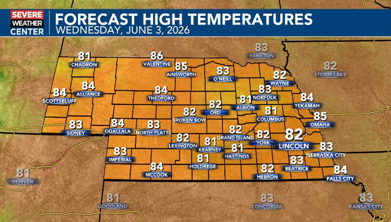 Weather pattern remains unsettled through the week