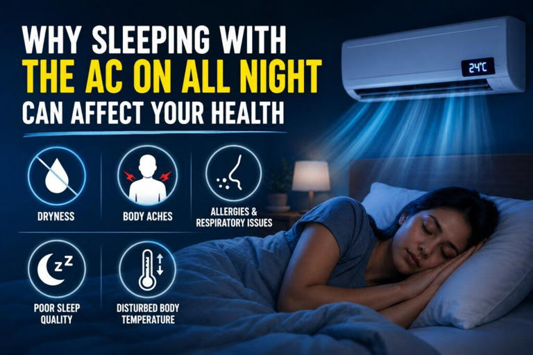 Sleeping with AC on overnight? It may make you ill, here is how
