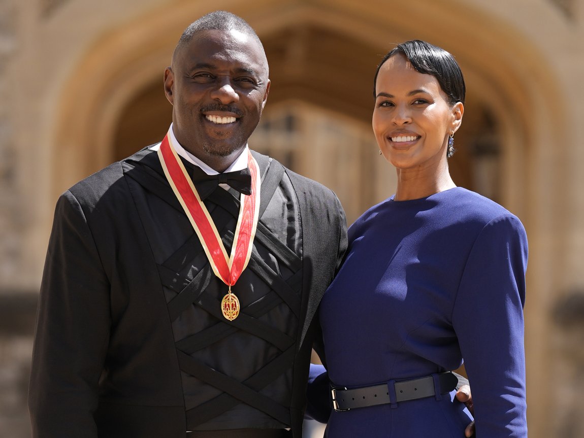 Idris Elba knighted by King Charles