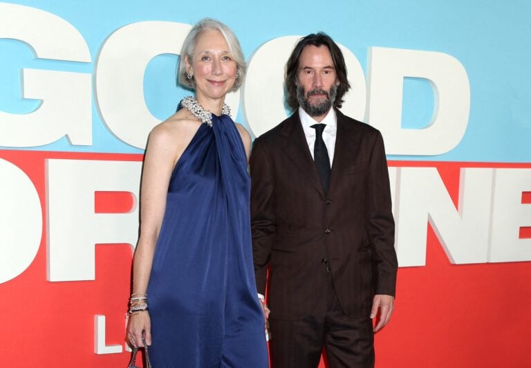 Keanu Reeves heartily agrees girlfriend Alexandra Grant is 'easy to ...