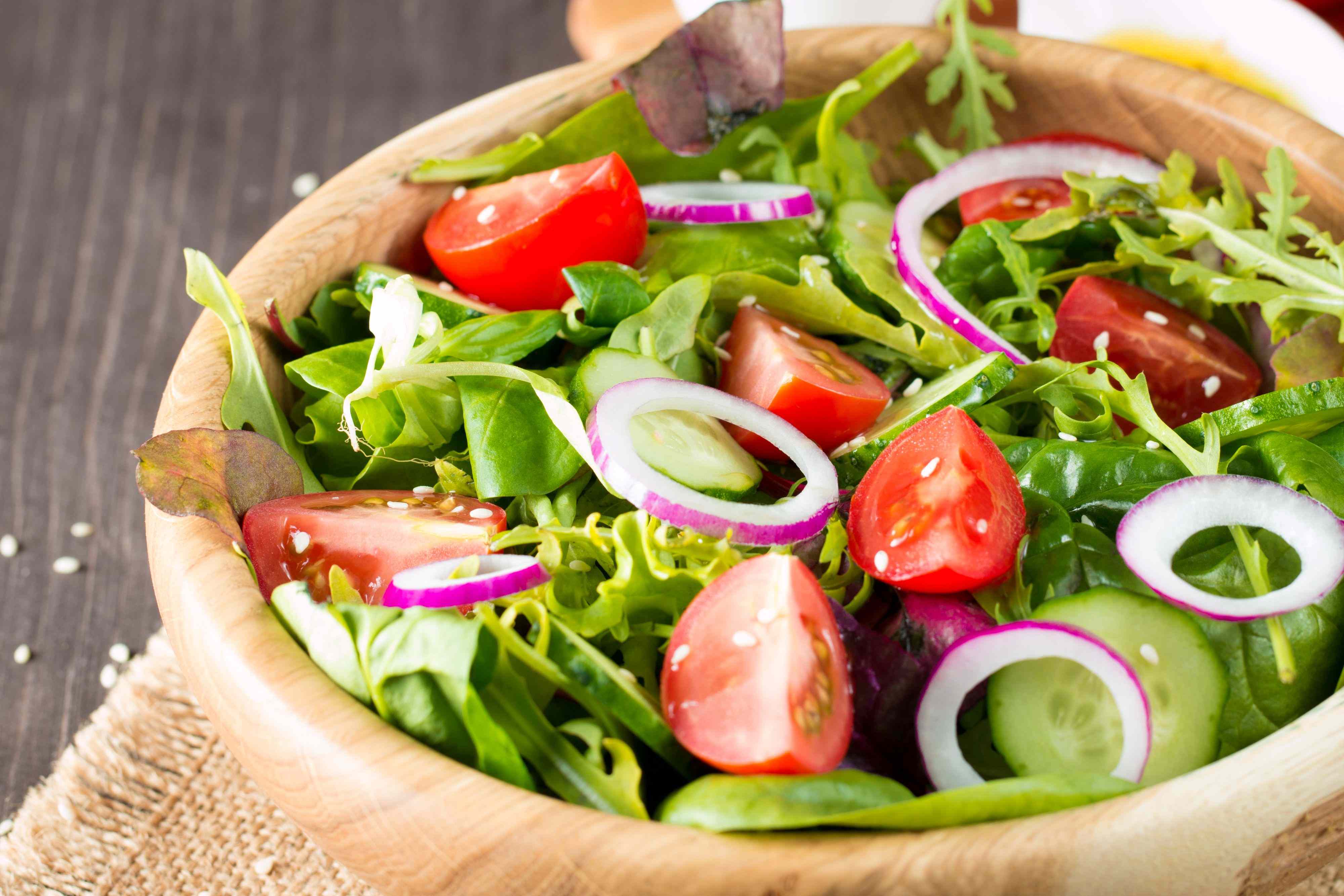 What happens to your body when you eat salads regularly?
