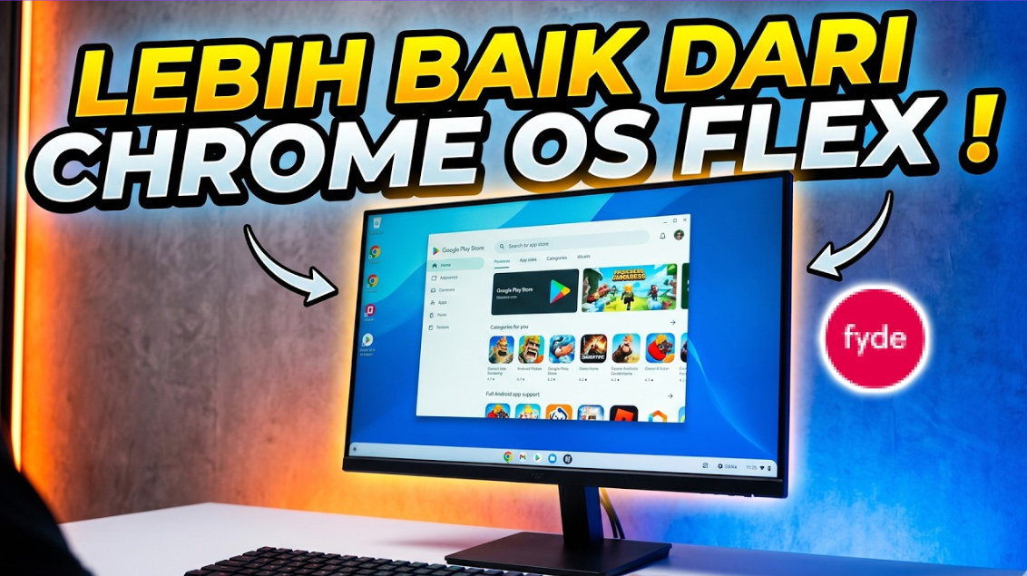 Ulasan Fyde OS 22: Lebih baik dari Chrome OS Flex?