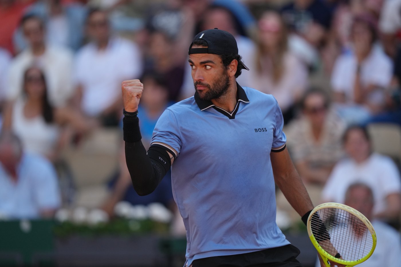 Even without Sinner, Italy still has three men in French Open quarterfinals