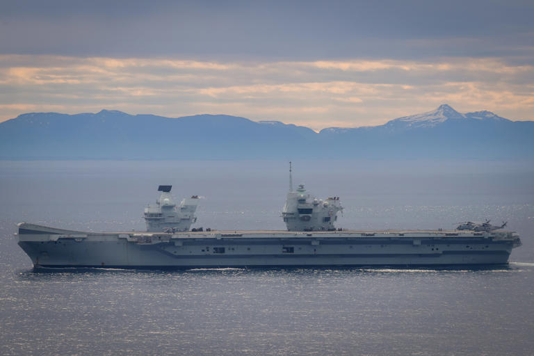 Real success for HMS Prince of Wales carrier group on submarine-hunting ...