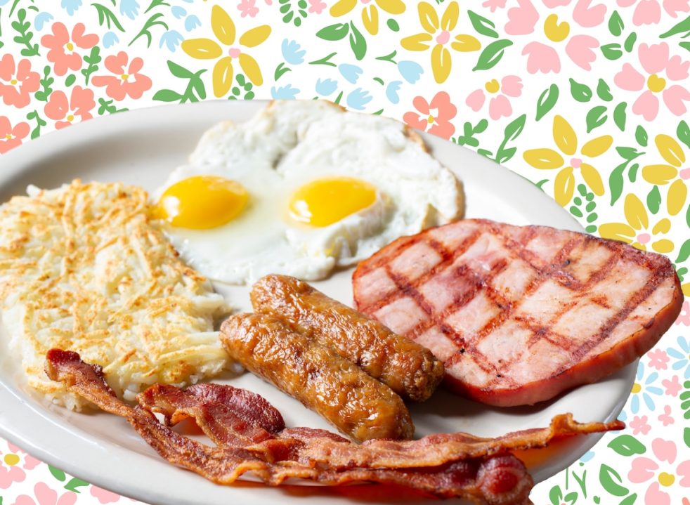 5 restaurant chains with the best ham and eggs, according to diners