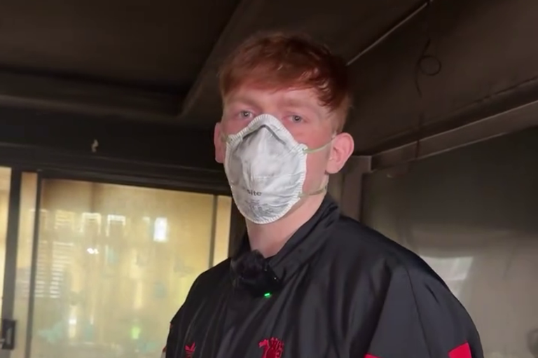 AngryGinge devastated as mum's house burns down before he plays at ...