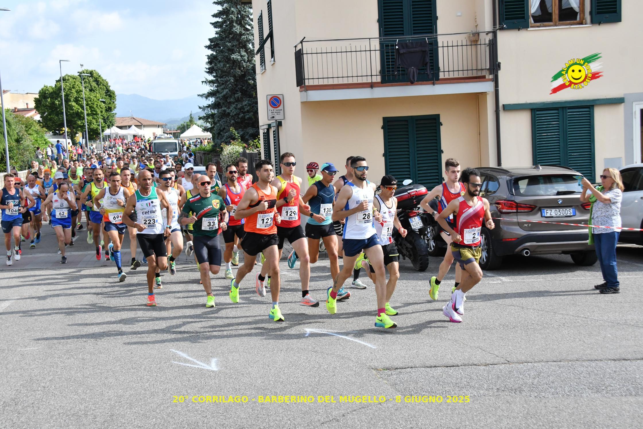 Torna la Corrilago, podisti in gara intorno a Bilancino