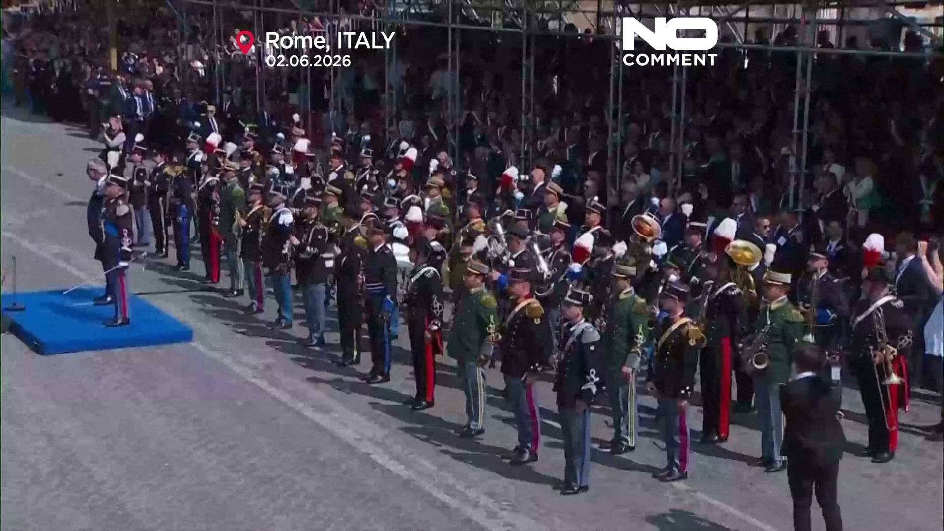 Italy marks 80 years of the republic with military parade in Rome