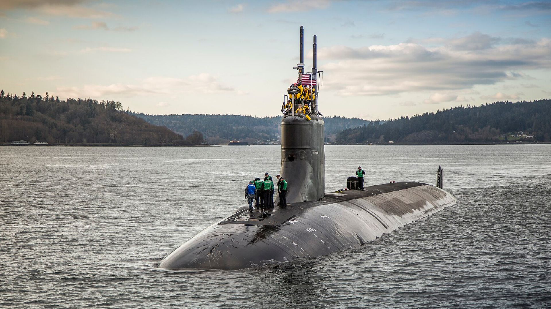 US Navy’s massive 9,100-ton nuclear-powered attack submarine nears ...