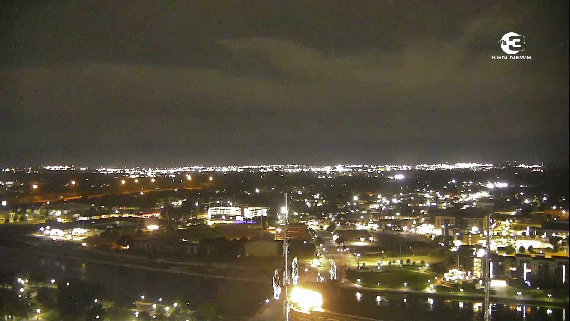 Timelapse of storms moving through Wichita