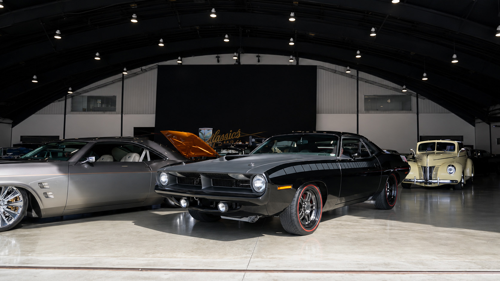 Million-dollar muscle car lineup revealed inside Meguiar’s hangar