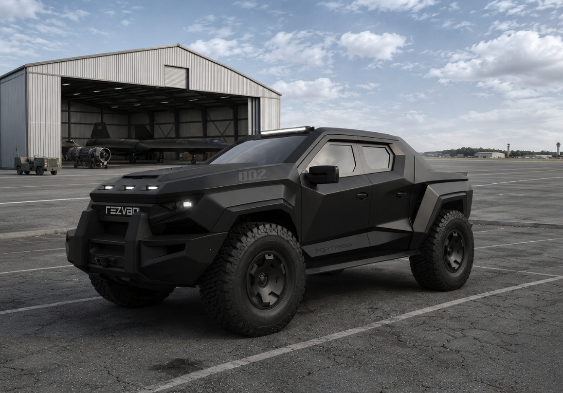 Rezvani just built a pickup that looks ready for the end of the world