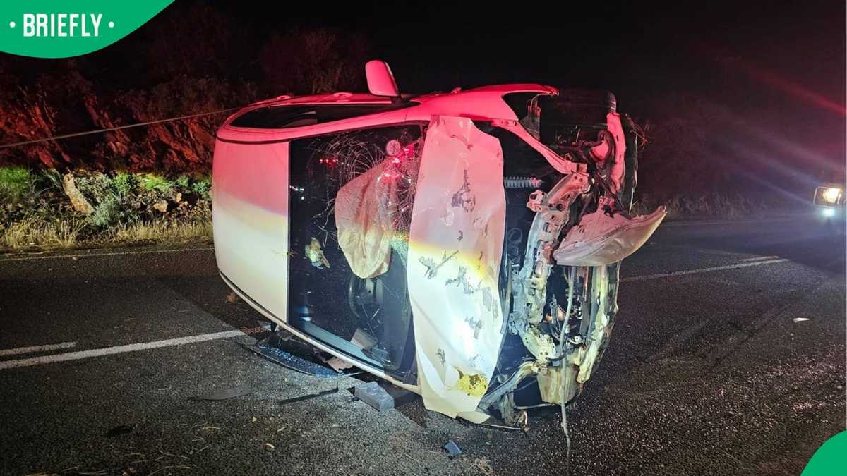 Western Cape driver hospitalised after swerving for kudu in dramatic ...