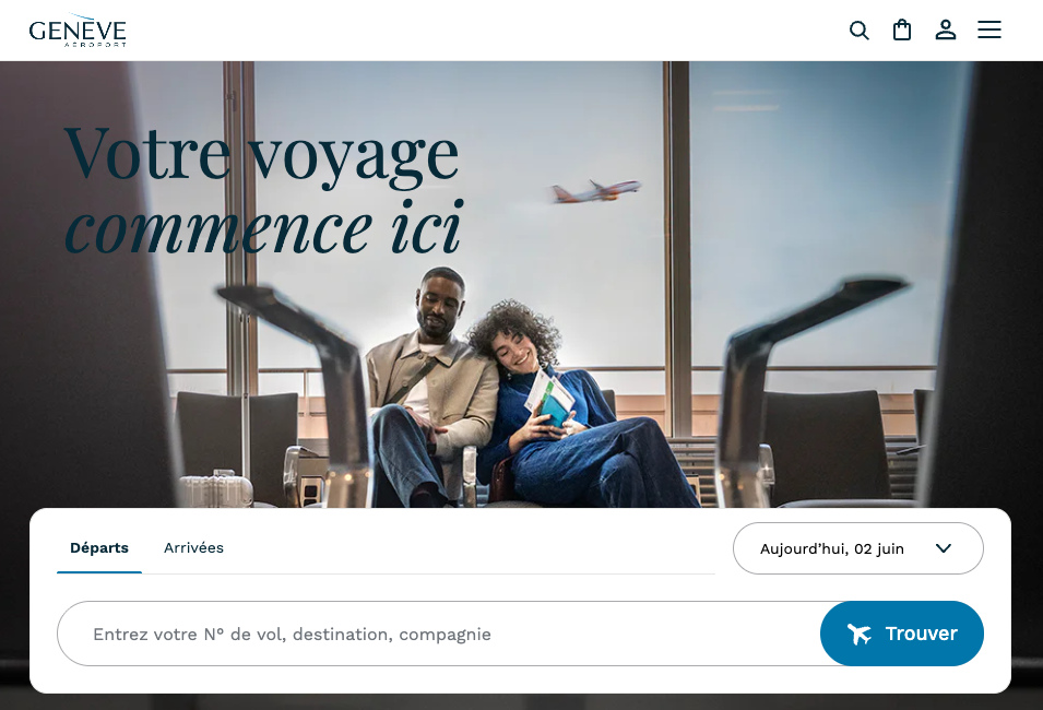 Avec son nouveau site internet, Genève Aéroport veut fluidifier le ...
