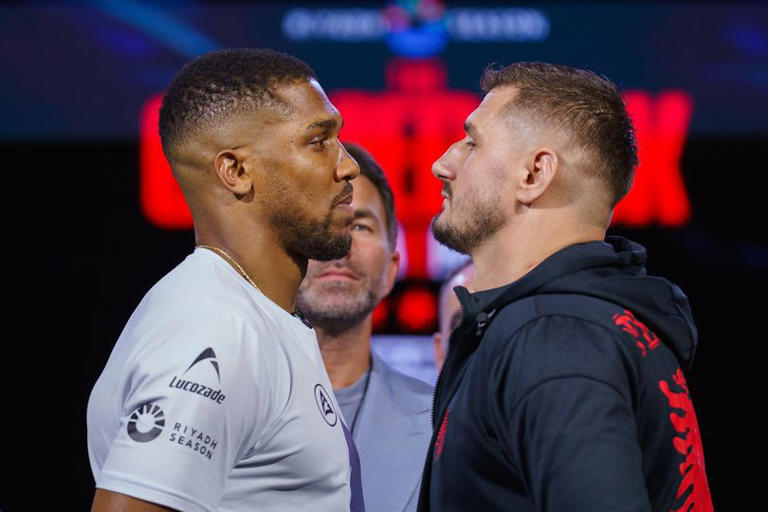 Anthony Joshua's moving answer why he won't quit boxing after best pals ...