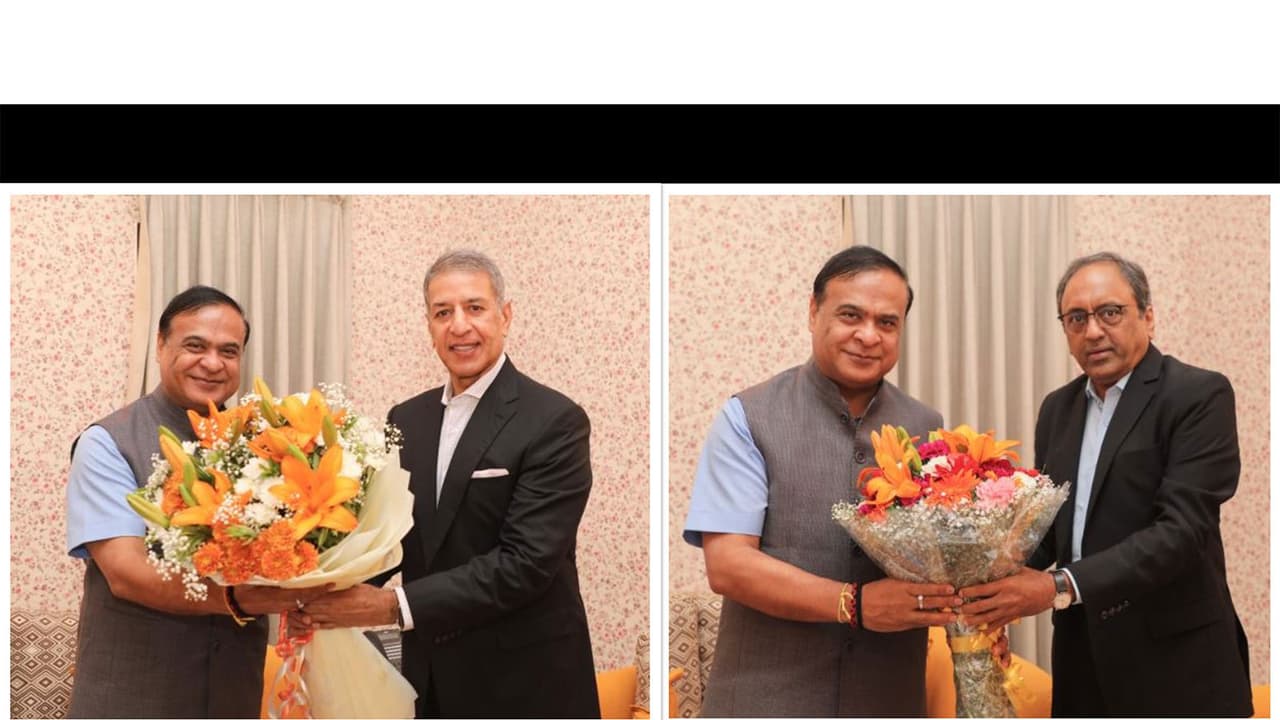 Assam CM discusses infra, telecom boost with L&T, Bharti leaders