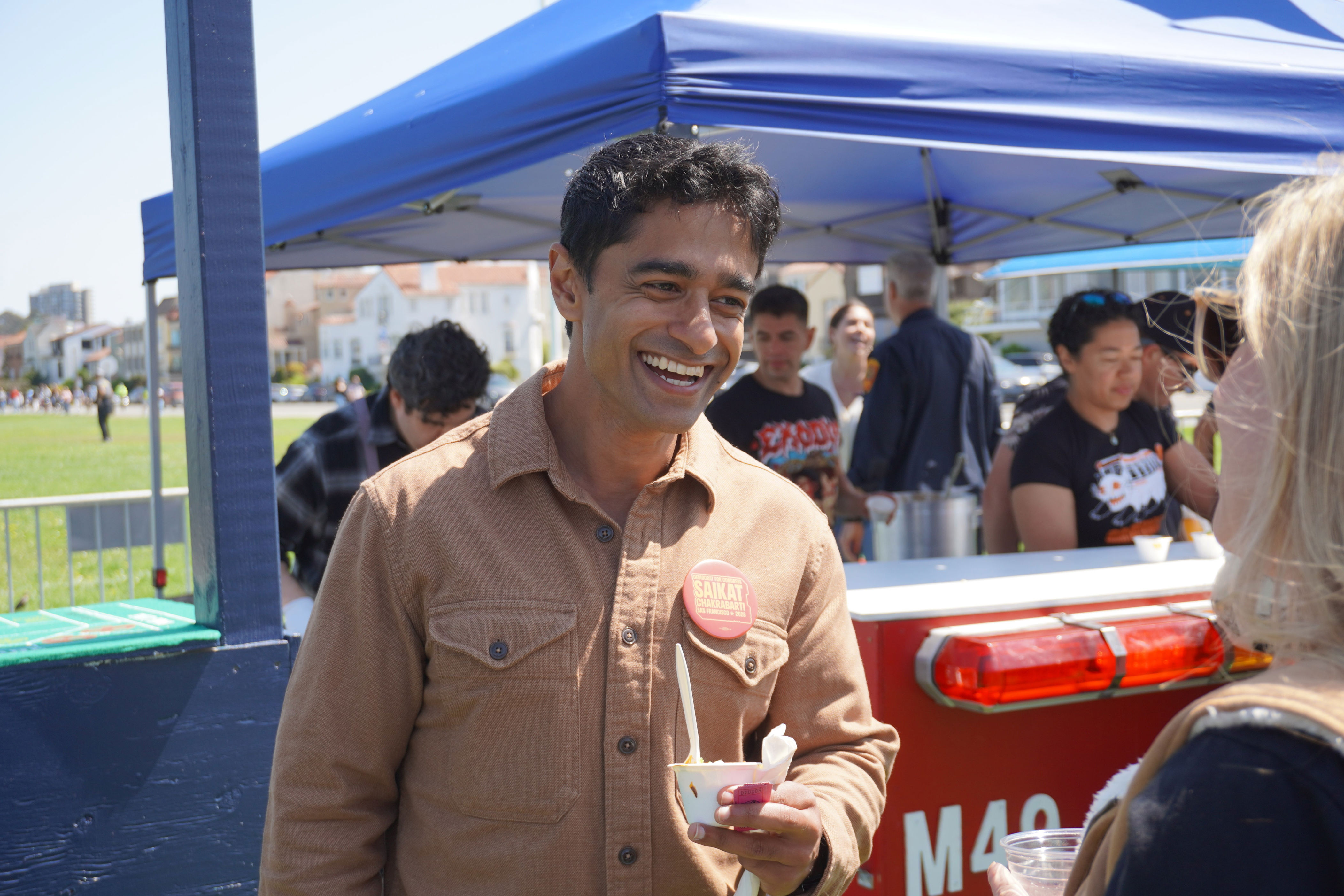 The former AOC staffer gunning for Nancy Pelosi's seat
