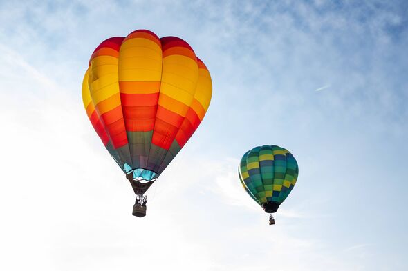 Man dies after falling from hot air balloon and landing in backyard