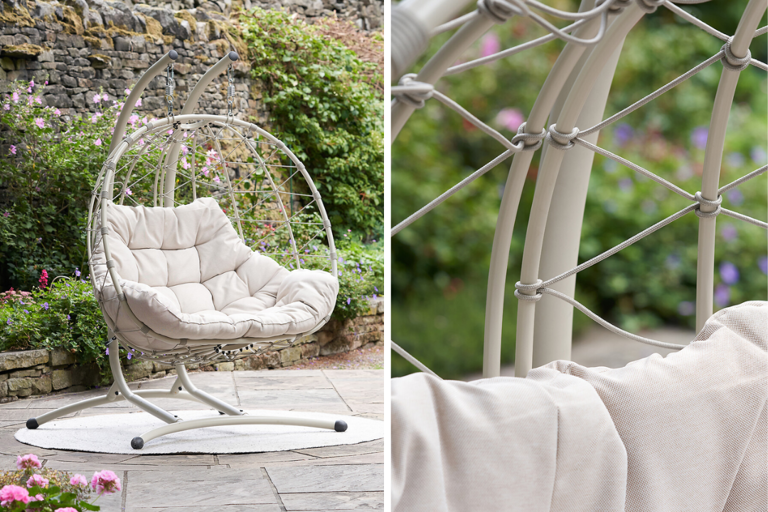 Best hanging egg chairs for small garden spaces and balconies