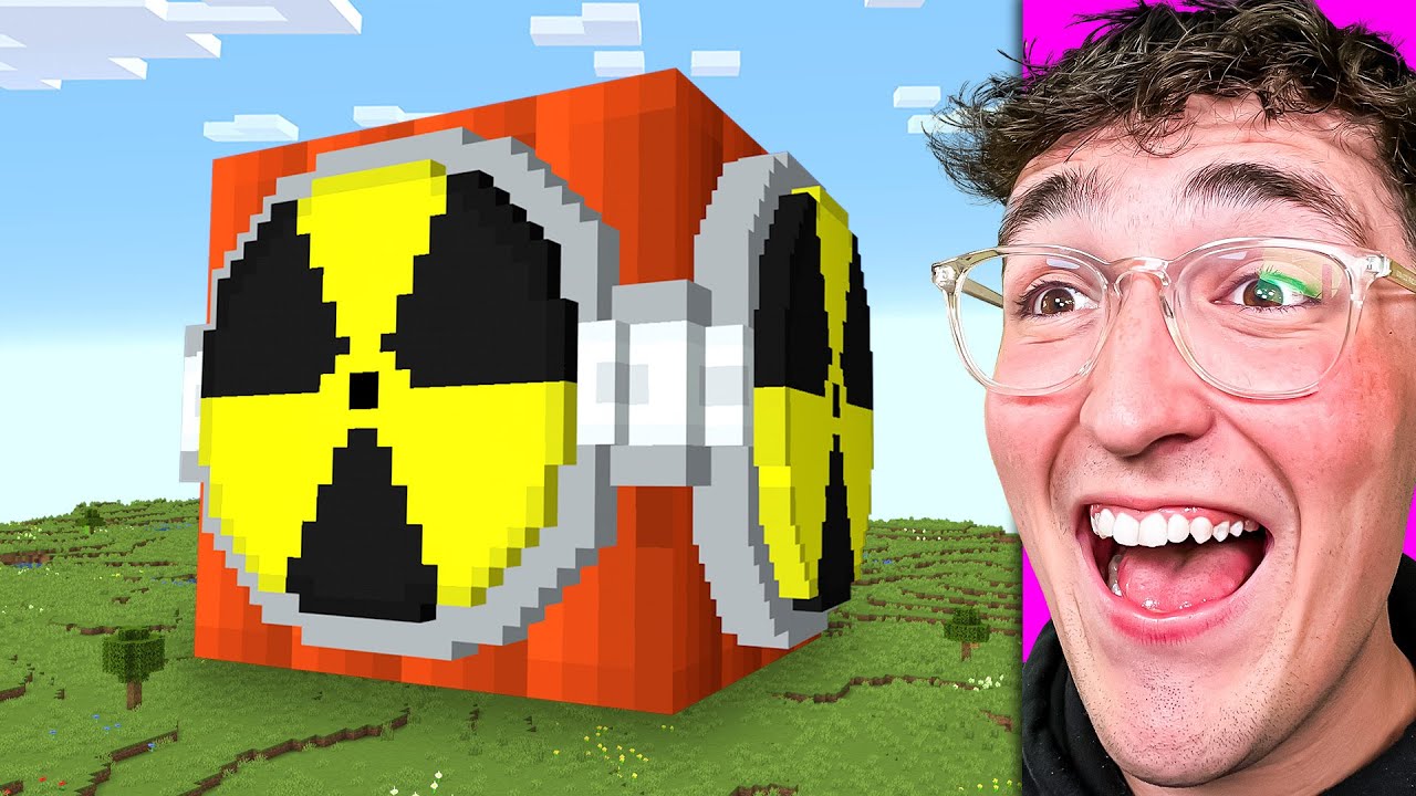 Testing Minecraft TNT that you can't obtain