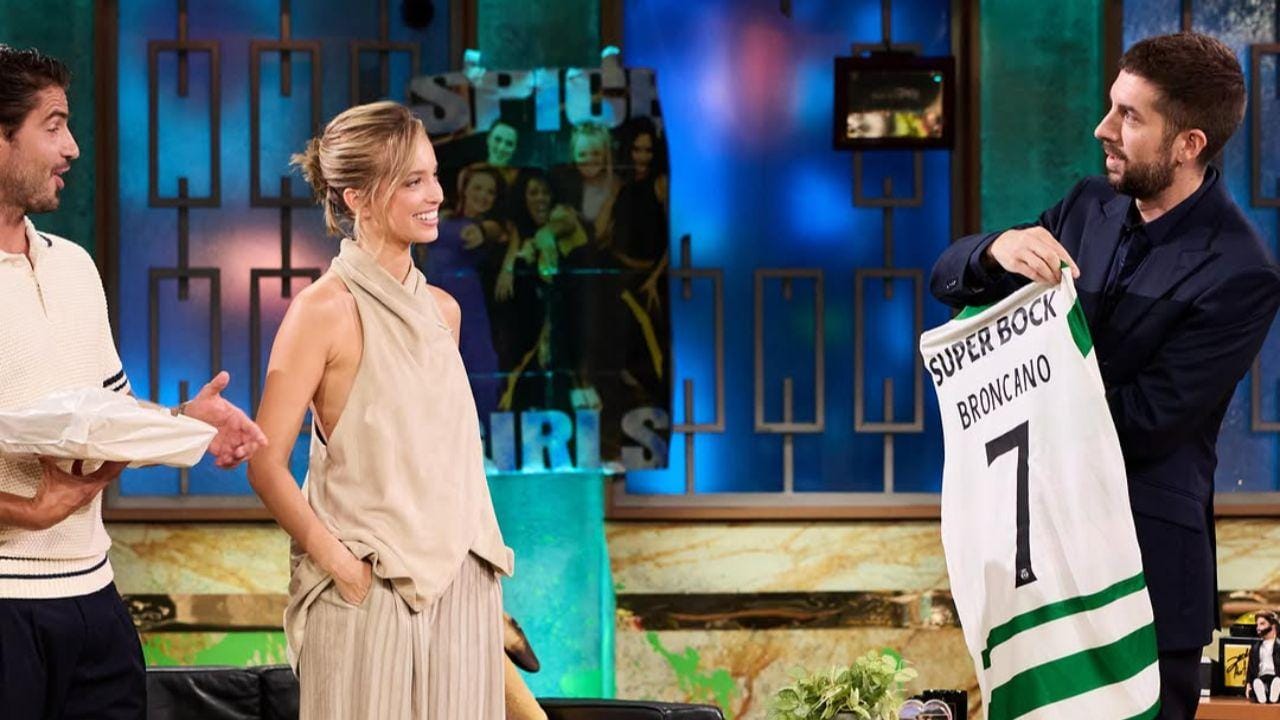 Magui Corceiro brilha em programa espanhol com camisola do Sporting