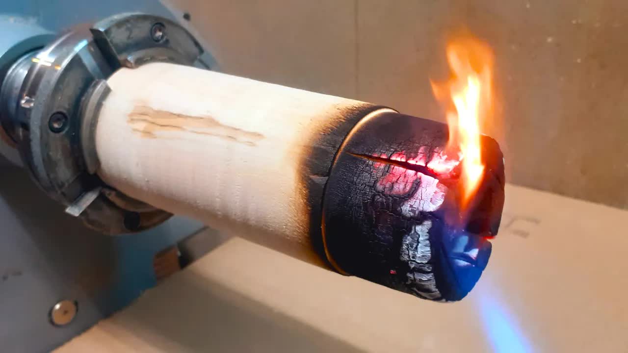 This scrap log was meant to burn - then I made this instead