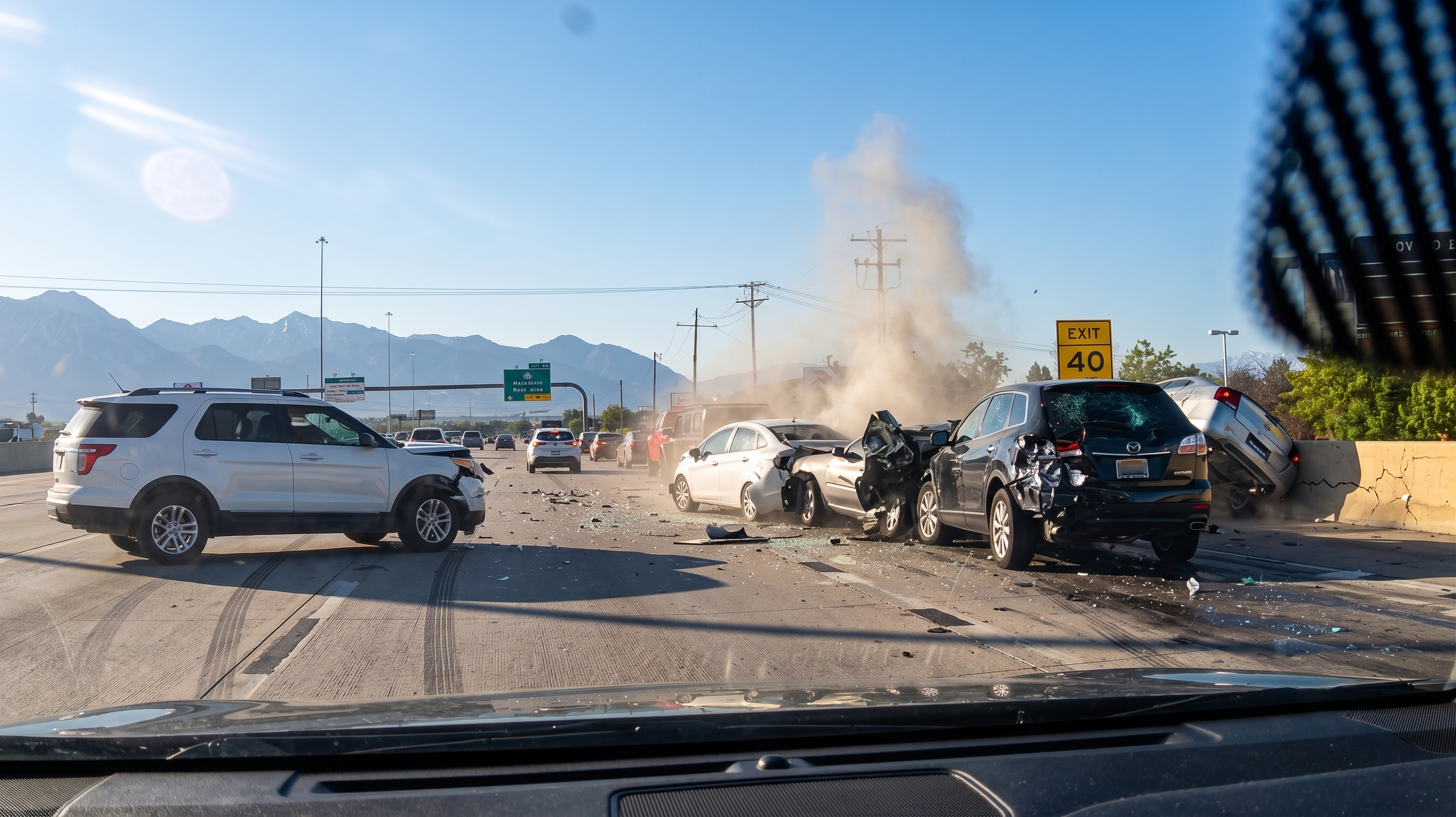 Inside the high-speed chase that ended in a flying car crash