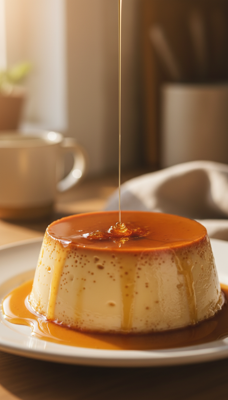 La crème renversée au caramel la plus notée du web : recette gourmande ...