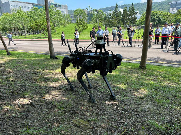 Robot patrol dogs could be coming to Taiwan's South China Sea islands