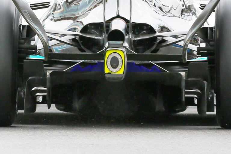 Mercedes' unique diffuser design and why it stands out from the rest of ...