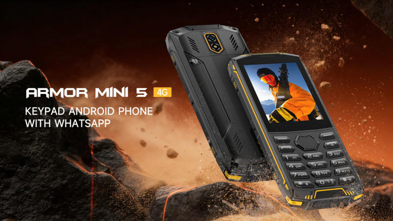 Dumbphone outside, smartphone inside: Meet the Ulefone Armor Mini 5