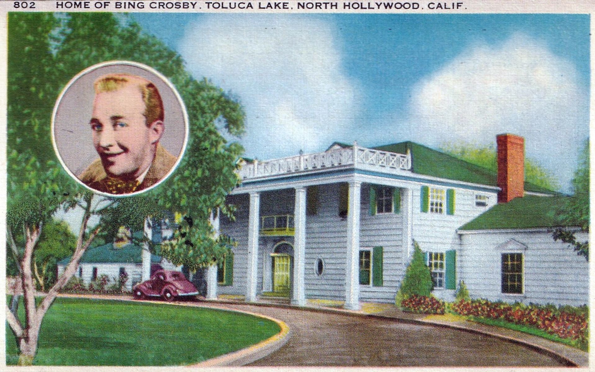 Bing Crosby at home: Images of the influential crooner away from the ...