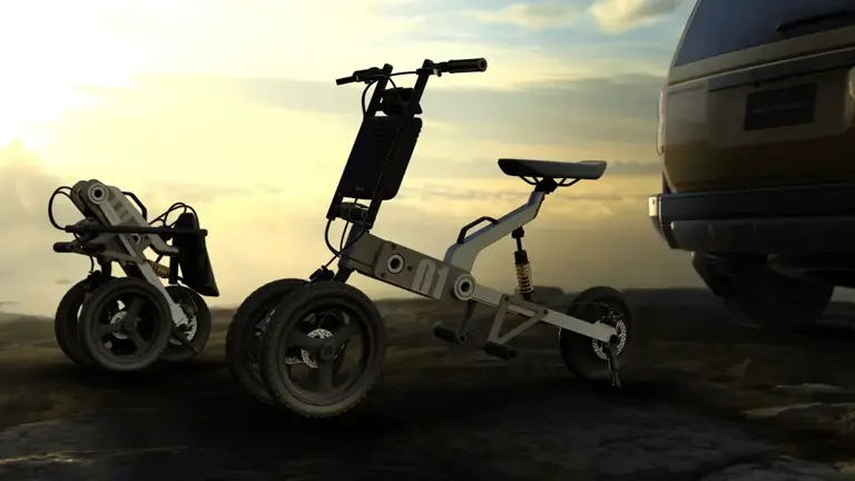 Toyota Land Hopper, kendaraan listrik roda tiga futuristis untuk ...