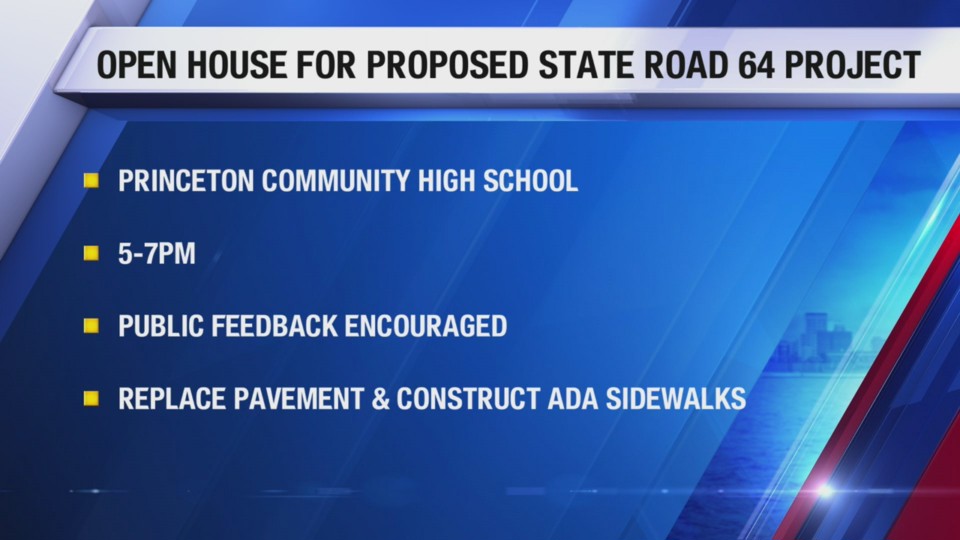 Open house for proposed State Road 64 project