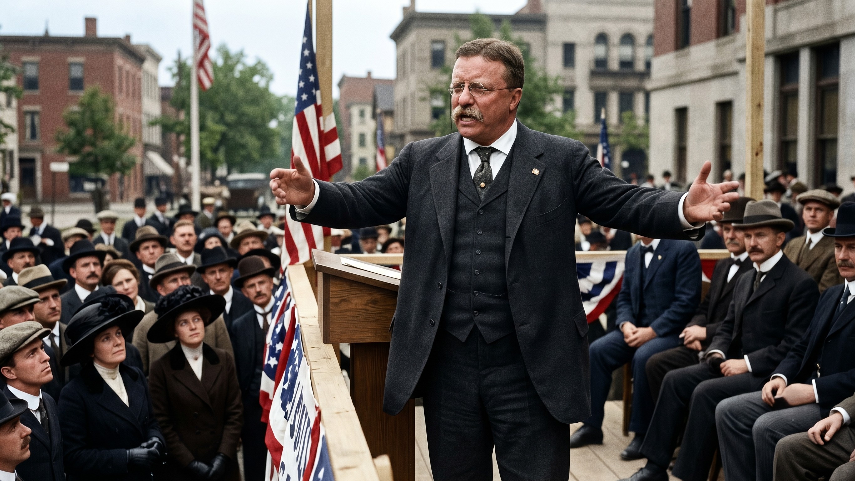 A president was shot in the chest during a speech - then he refused to ...