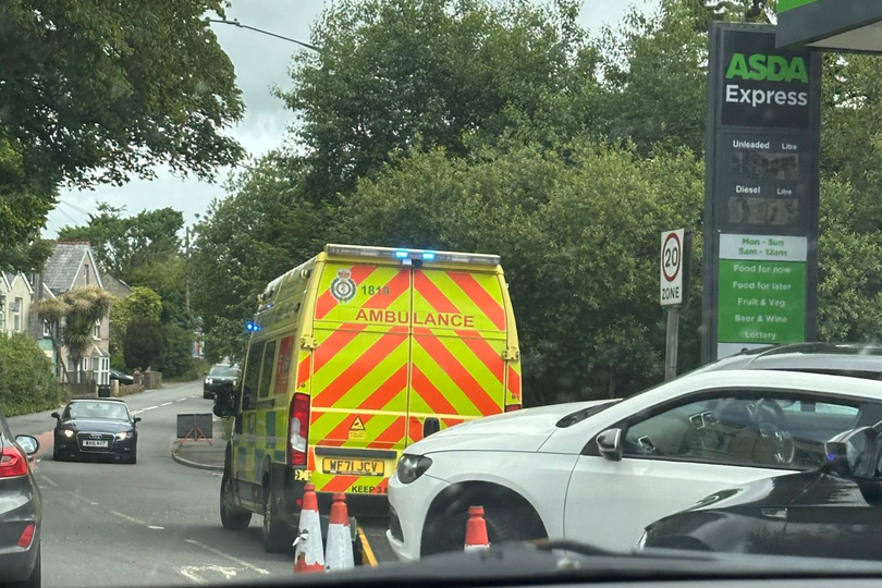 Mobility scooter rider injured in crash outside Launceston petrol station