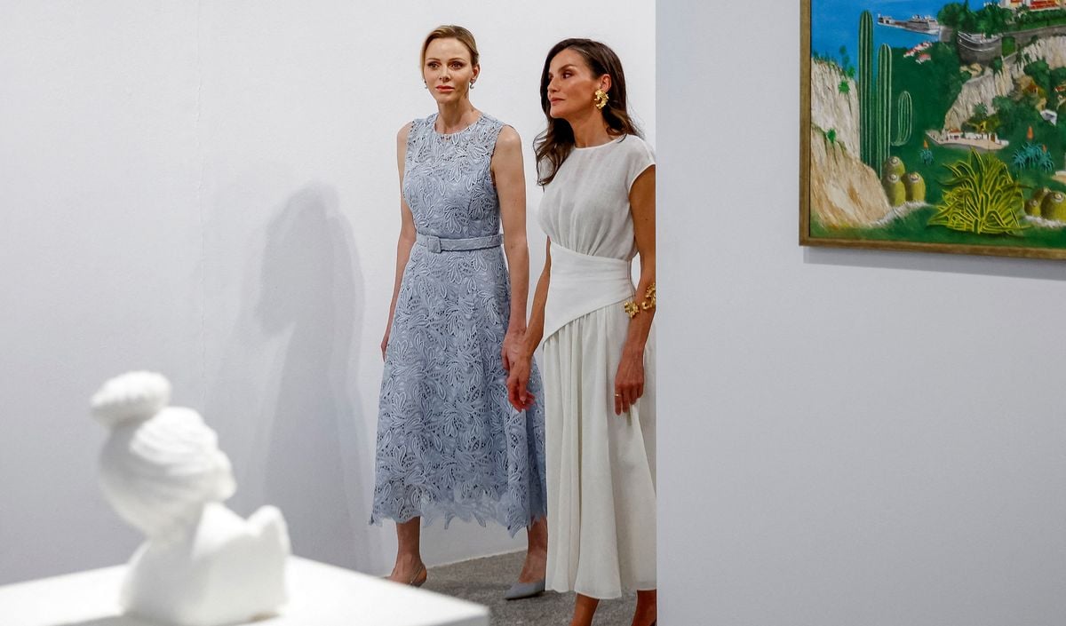 Charlène de Monaco et Letizia d'Espagne : le look pointu de la reine ...
