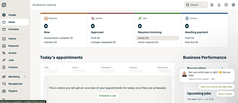 Jobber CRM review