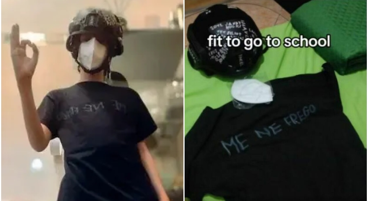 «Uccido 4 compagni musulmani e una nera, sulla maglia uno slogan ...