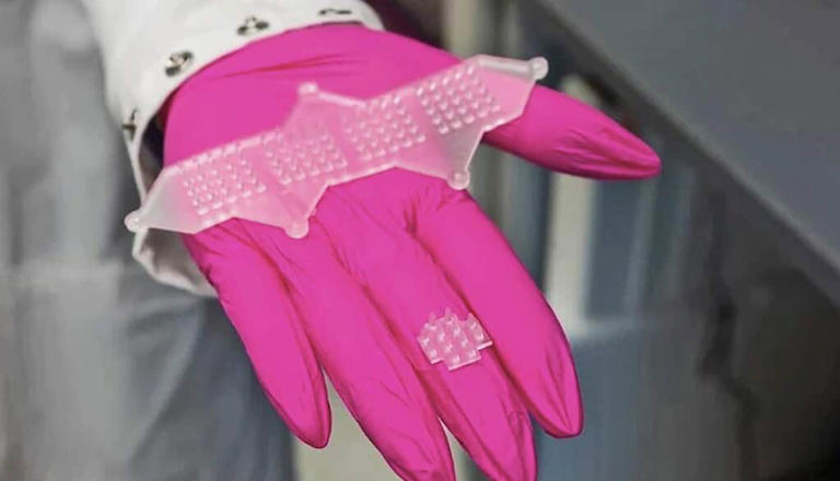 A living bandage made with human cells helped deep wounds heal faster