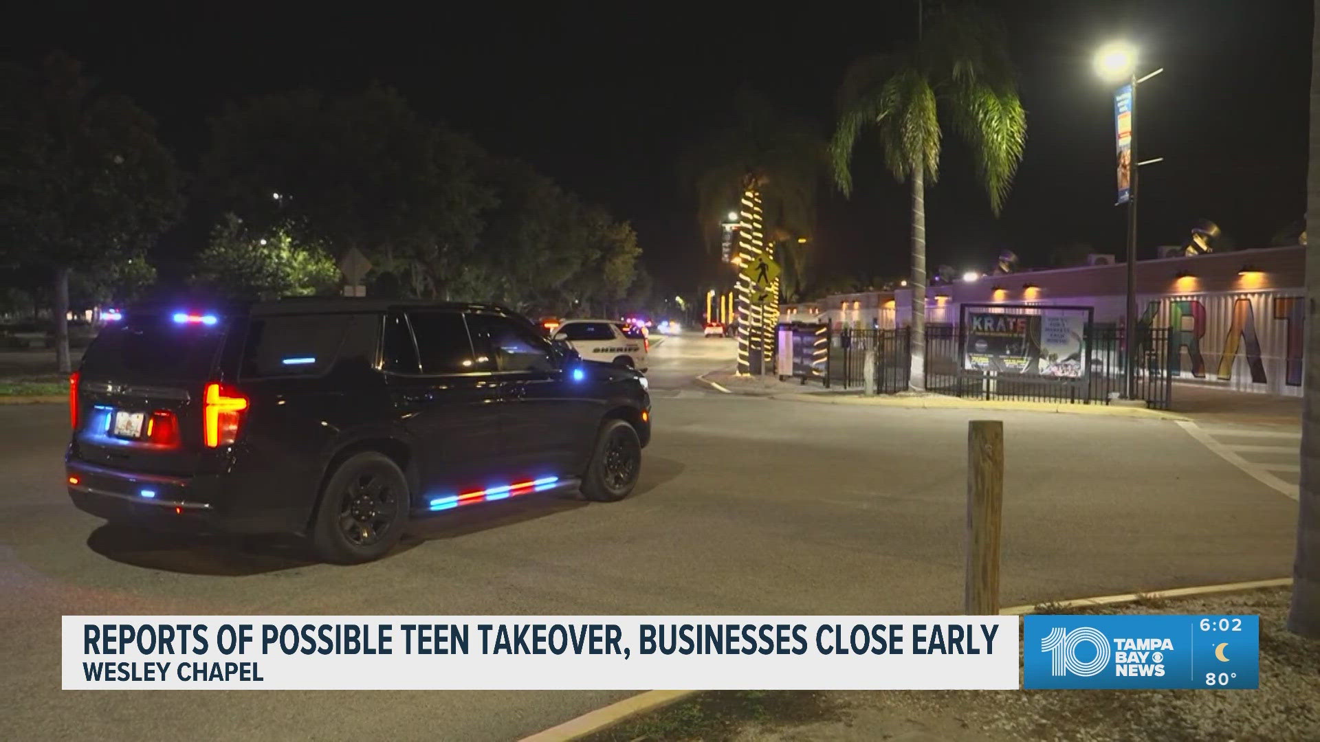 The Grove closes early in Pasco County due to possible teen takeover
