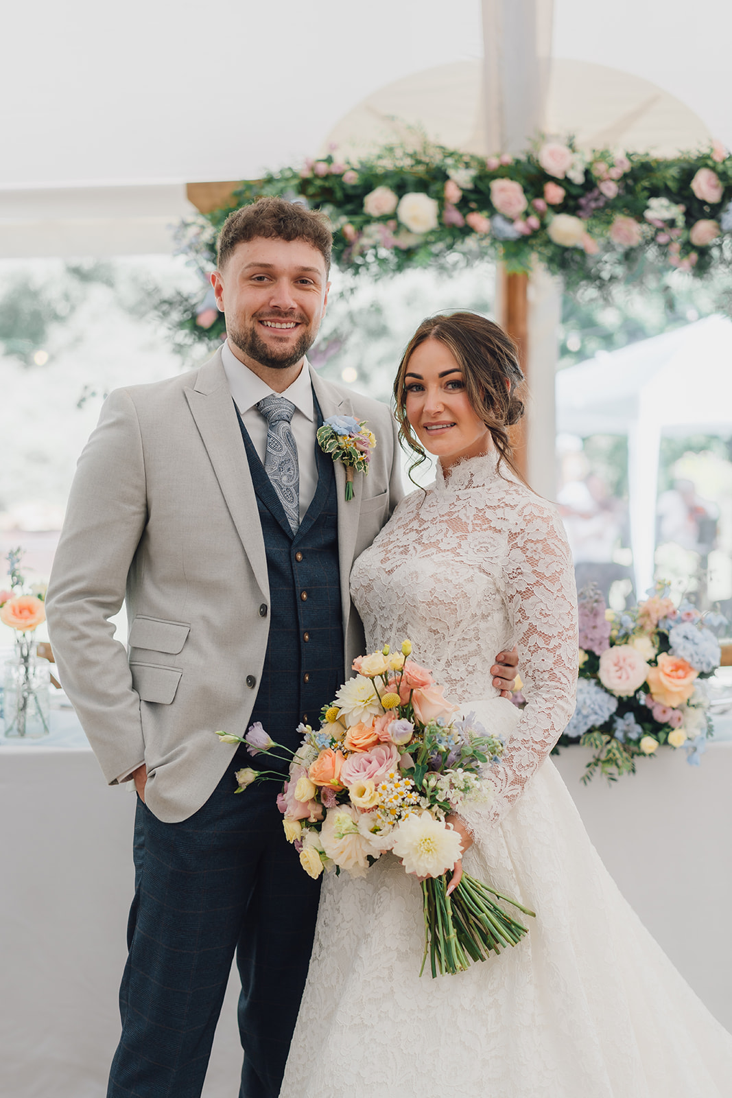 Spud bro Jacob marries long term love Nina in beautiful Bridgerton ...