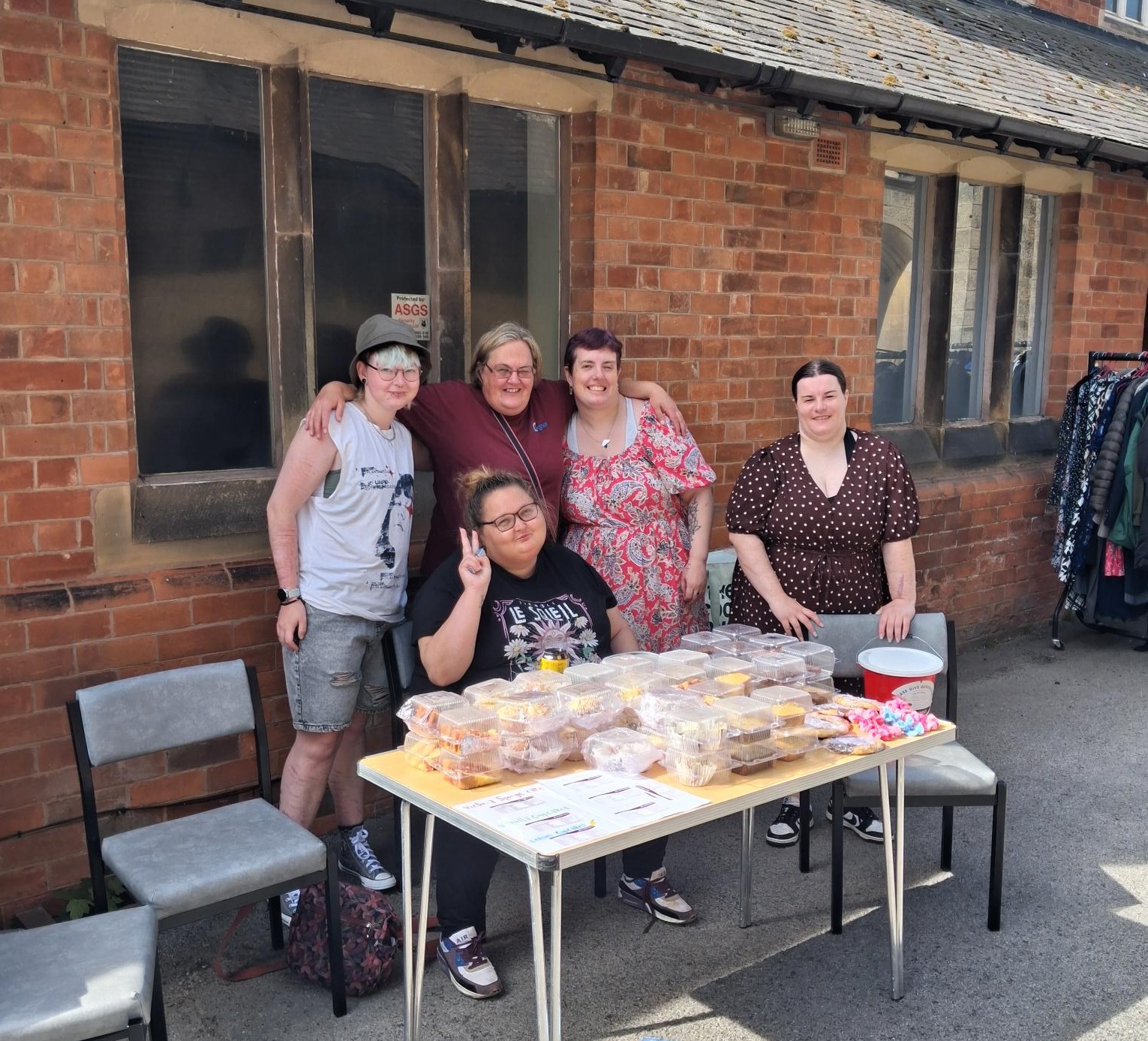 Cygnet Maple House bake a difference for homeless charity