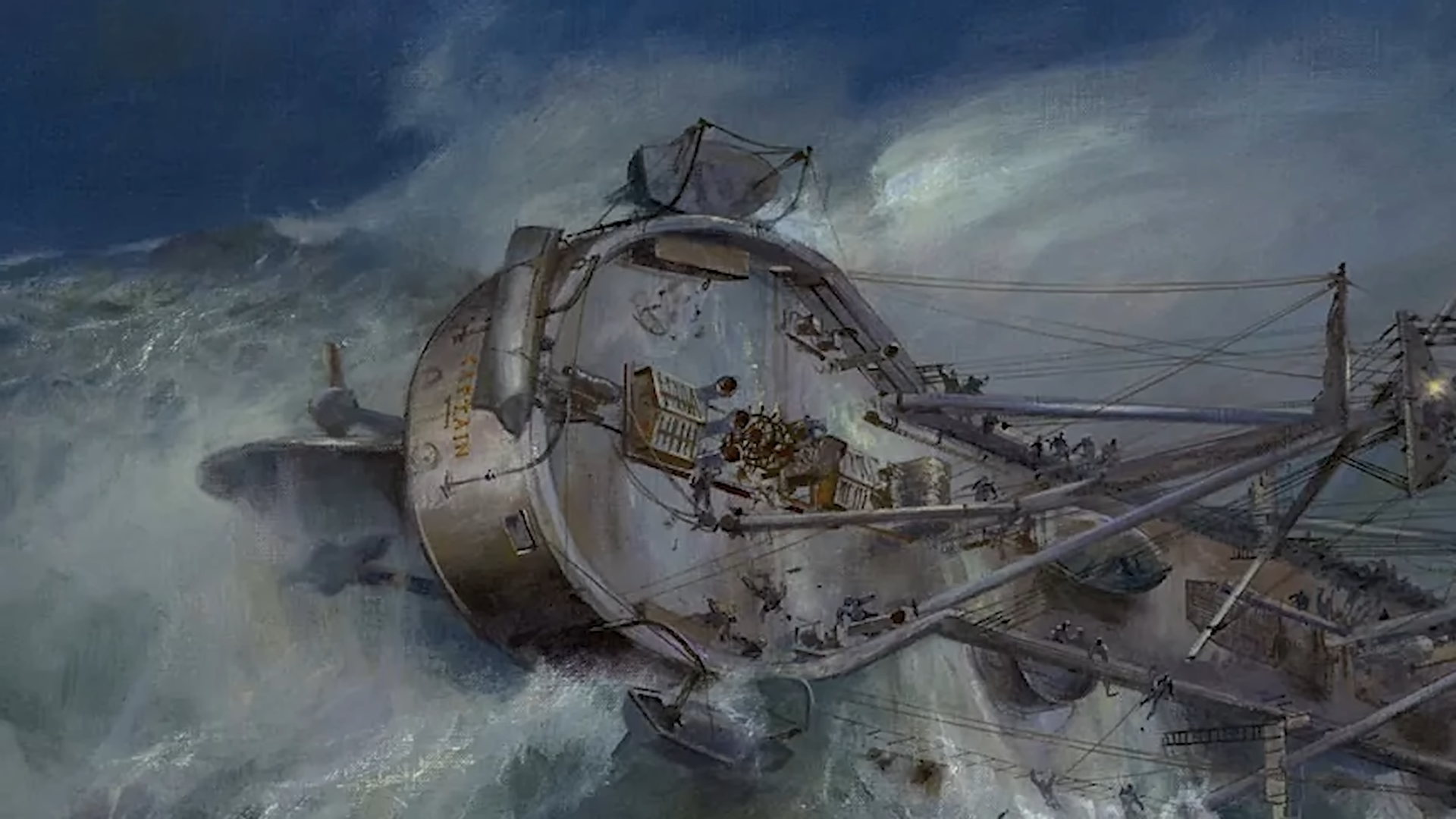 This vessel fought 70-foot waves before the ocean finally won