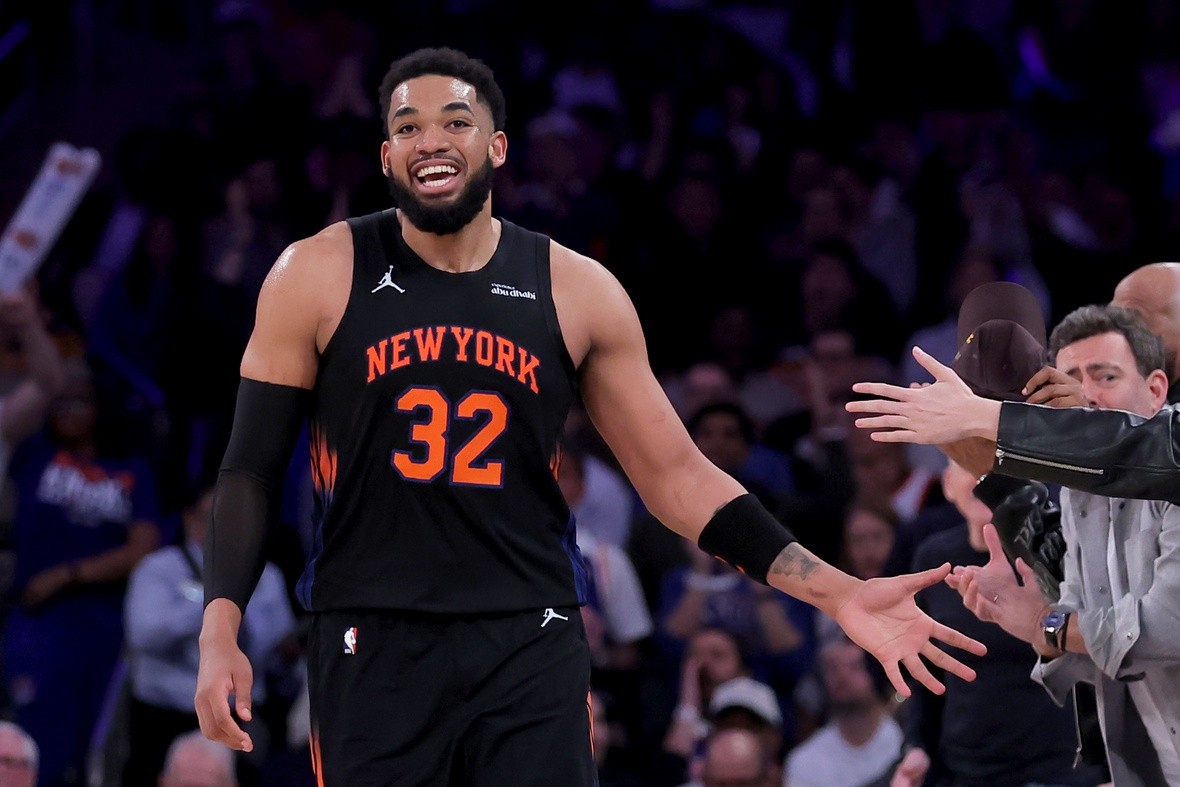 Karl-Anthony Towns savoure : « Avoir le respect des fans des Knicks, ça ...