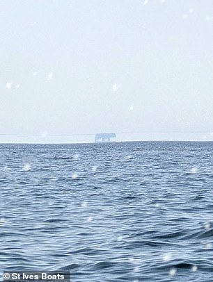 High seas: Mind-boggling mirage off the coast of Cornwall leaves ...