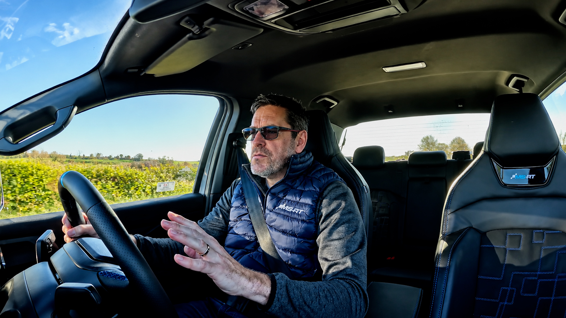 Behind the wheel of the new Ford Ranger MS-RT custom pickup