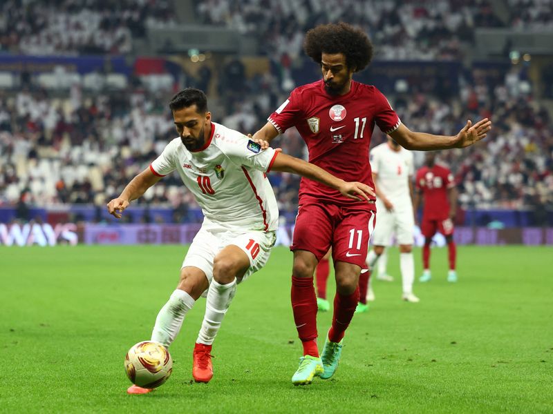 Soccer-forward Al-Tamari headlines Jordan’s first World Cup squad