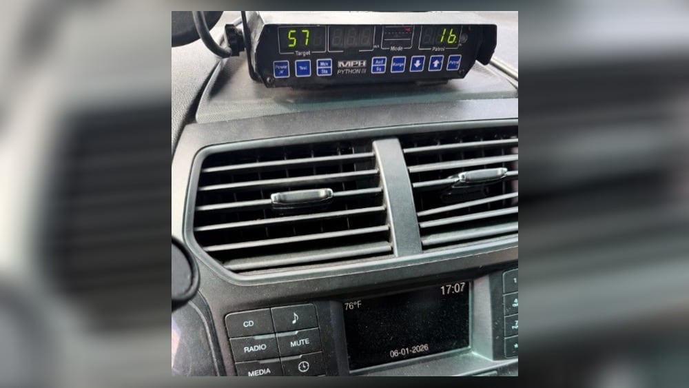 Driver cited for going 20+ mph over speed limit near crosswalk